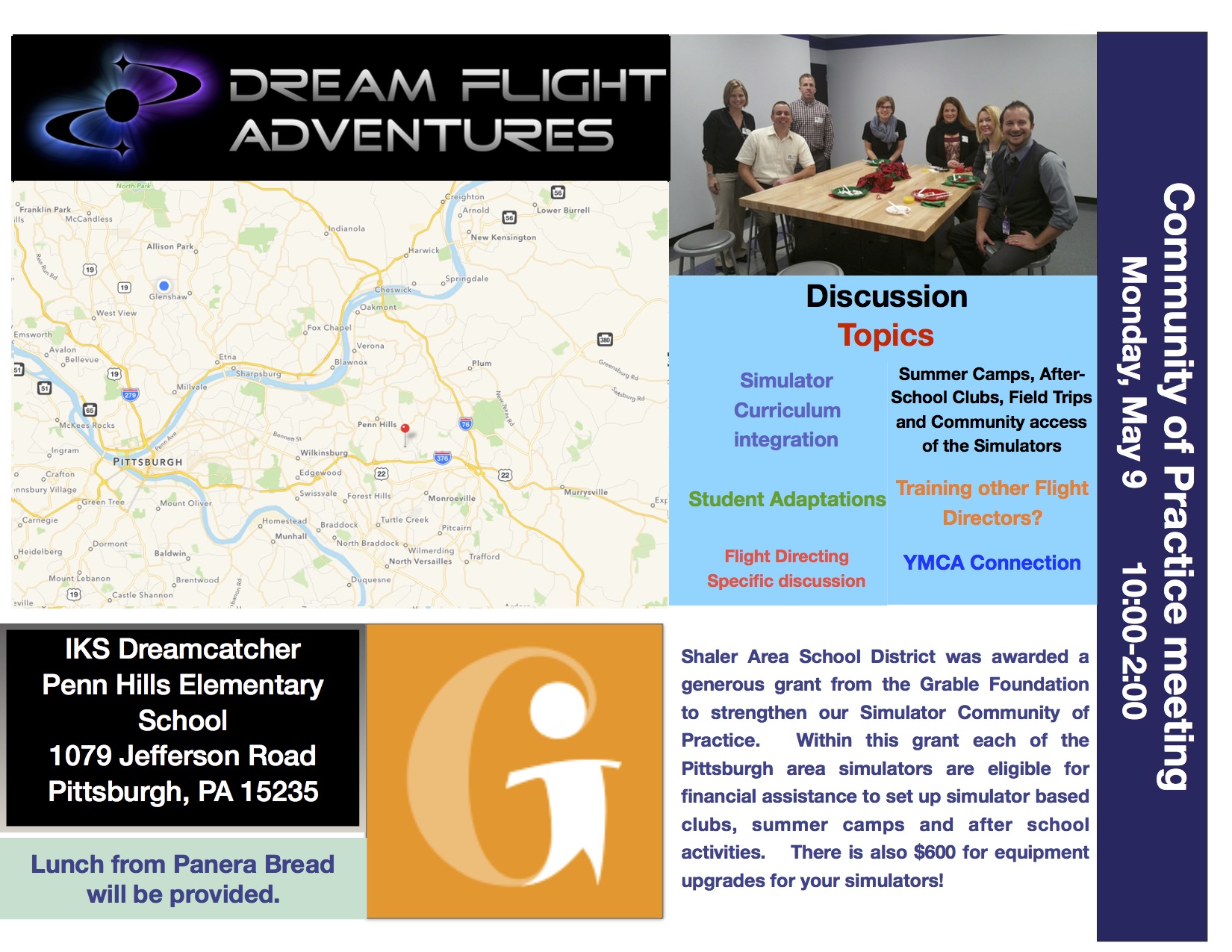 May 9 Community of Practice Meeting - Dream Flight AdventuresDream ...